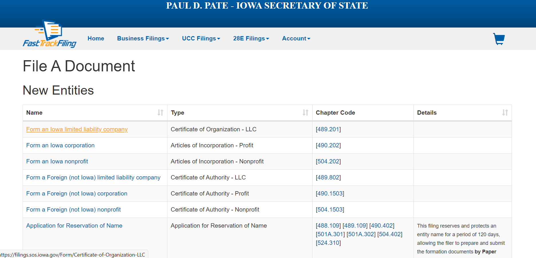 How do I change my registered office? | Fast Track Filing Resource Center