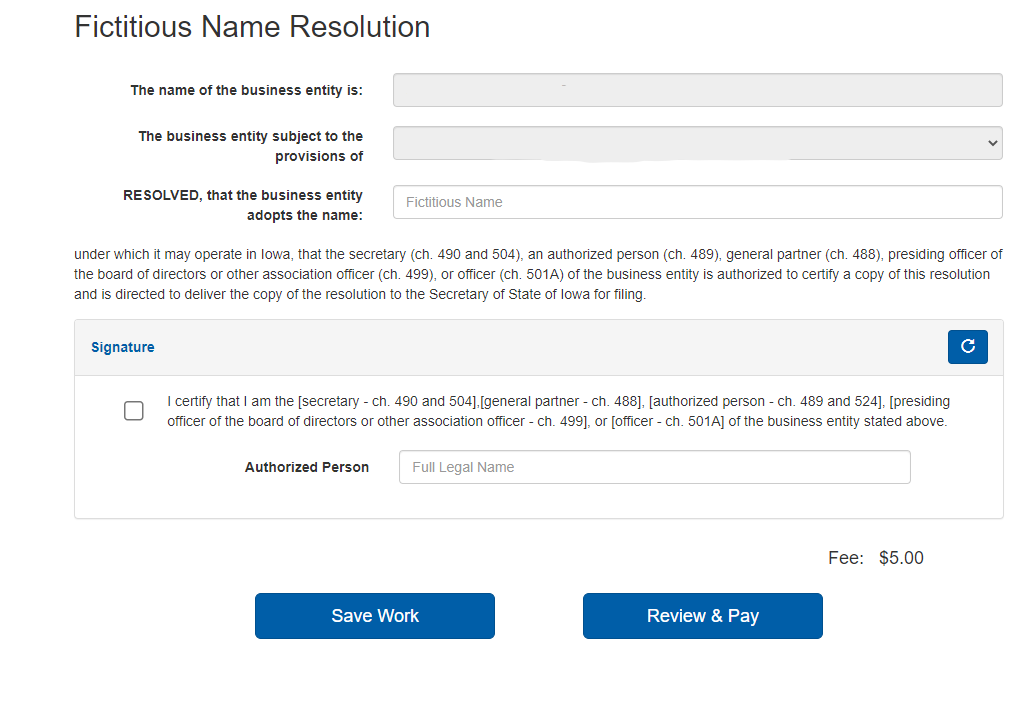 How do I file a Fictitious Name Resolution? | Fast Track Filing ...