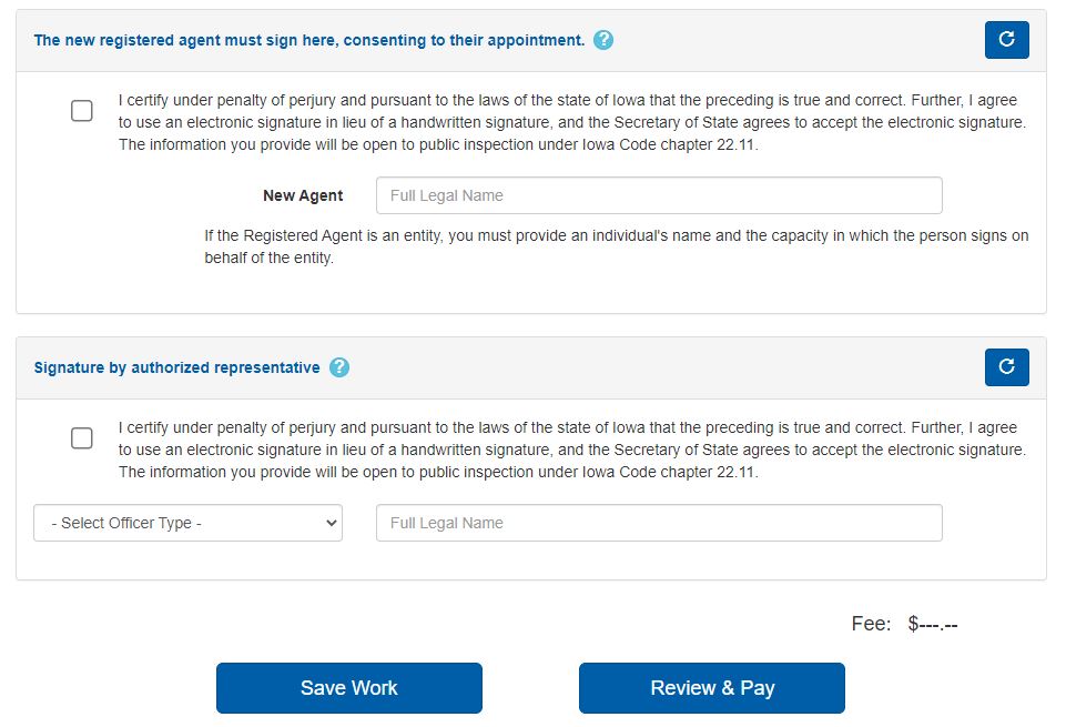 How do I change my registered agent? | Fast Track Filing Resource Center